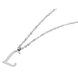Adelia&acute;s Kette ohne Anh&auml;nger ADELIA&acute;S "Unisex Halskette mit Anh&auml;nger &ndash; Buchstabe S aus Edelstahl", silber, Halsketten, Damen, 48cm, Edelstahl, Geschenkidee: zeitlos und vielseitig