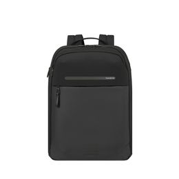 Laptoprucksack Samsonite "MODERNY 17,3 Zoll", Gr. B/H/T: 31cm x 46cm x 19cm, schwarz, Polyester, Rucks&auml;cke Laptoprucksack, mit gepolsterten Schultergurten und R&uuml;cken, mit separatem Laptopfach