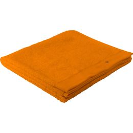 Handt&uuml;cher GOLD-LINE "Casual", mandarin, B:70cm L:140cm, Walkfrottier, Obermaterial: 100% Baumwolle, Handt&uuml;cher, in verschiedenen Farben