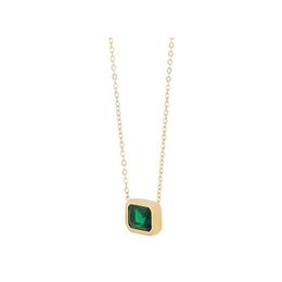 Adelia&acute;s Kette ohne Anh&auml;nger ADELIA&acute;S "Damen Halskette aus Edelstahl 43 cm", gold, Halsketten, Damen, 43cm, Edelstahl, Ideal als Geschenk &ndash; dezent und elegant