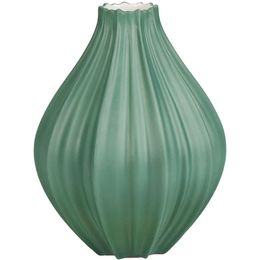 Tischvase Goebel "Vase Bahar", gr&uuml;n, B:14cm H:18cm T:14cm, Porzellan, Vasen