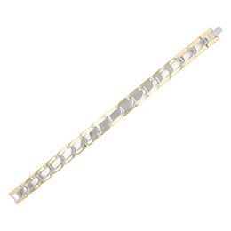 Adelia&acute;s Gliederarmband ADELIA&acute;S "Unisex Armband &ndash; Gliederarmband aus Edelstahl 21,5 cm", gold, Armb&auml;nder, Damen, 22cm, Edelstahl, Gliederarmband, Ideal zum Verschenken &ndash; schlicht und stilvoll