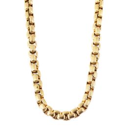 Adelia&acute;s Kette ohne Anh&auml;nger ADELIA&acute;S "Herren Halskette aus Edelstahl 61 cm", gold, Halsketten, Herren, 61cm, Edelstahl, Ideal als Geschenk &ndash; dezent und elegant