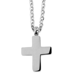 Adelia&acute;s Kette ohne Anh&auml;nger ADELIA&acute;S "Damen Halskette mit Anh&auml;nger &ndash; aus Edelstahl", silber, Halsketten, Damen, 48cm, Edelstahl, Ein Geschenk, das Freude macht