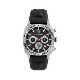 Luxusuhr Plein Sport "Wildcat Chrono", 0270, schwarz, silber, Armbanduhren, Herren