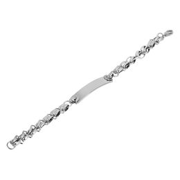 Adelia&acute;s Armband ADELIA&acute;S "Unisex Armband aus Edelstahl 21,5 cm", silber, Armb&auml;nder, Damen, 22cm, Edelstahl, Armband, Zum Verschenken &ndash; ideal zum einen besonderen Tag
