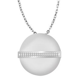 Adelia&acute;s Kette ohne Anh&auml;nger ADELIA&acute;S "Damen Halskette mit Anh&auml;nger &ndash; aus Edelstahl", silber, Halsketten, Damen, 43cm, Edelstahl, Perfekt als Geschenk f&uuml;r besondere Menschen