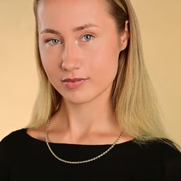 Adelia&acute;s Kette ohne Anh&auml;nger ADELIA&acute;S "Unisex Halskette &ndash; Kordelkette aus Edelstahl 40 cm", silber, Halsketten, Damen, 40cm, Edelstahl, Perfekt als Geschenk zum Jubil&auml;um