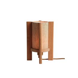 GOOD & MOJO Tischleuchte "Corsica", natur, beige, 1, H: 30cm, 1 Stk., Leuchten, Tischleuchte
