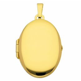 Adelia&acute;s Kettenanh&auml;nger ADELIA&acute;S "Damen 333 Gold Medaillon Anh&auml;nger", gold, Schmuckanh&auml;nger, Damen, Gelbgold 333 Gold, Gelbgold 333, Gold, Kettenanh&auml;nger, Goldschmuck f&uuml;r Damen