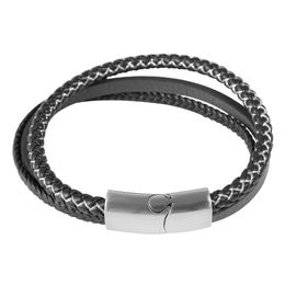 Adelia&acute;s Armband ADELIA&acute;S "Herren Armband &ndash; Lederarmband aus Leder 19 cm", braun, Armb&auml;nder, Herren, 19cm, Leder, Armband, Perfekt als Geschenk zum einfach so
