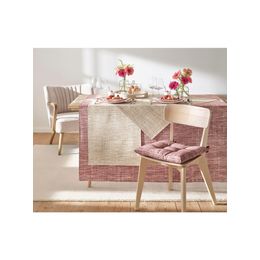 Tischdecke Gr. 5, beige (beige, gemustert), B:135cm L:220cm, Tischdecken, Tischdecke