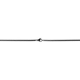 Adelia&acute;s Kette ohne Anh&auml;nger ADELIA&acute;S "Unisex Halskette mit Anh&auml;nger &ndash; aus Edelstahl", schwarz, Halsketten, Damen, 60cm, Edelstahl, Zum Verschenken &ndash; passend f&uuml;r viele Anl&auml;sse