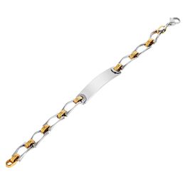 Adelia&acute;s Armband ADELIA&acute;S "Unisex Armband aus Edelstahl 21 cm", silber, Armb&auml;nder, Damen, 21cm, Edelstahl, Armband, Zum Verschenken &ndash; passend f&uuml;r viele Anl&auml;sse