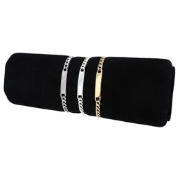 Adelia&acute;s Armband ADELIA&acute;S "Damen Armband &ndash; Panzerarmband aus Edelstahl 18 cm", gold, Armb&auml;nder, Damen, 18cm, Edelstahl, Armband, Ein stilvolles Geschenk f&uuml;r besondere Momente