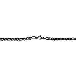 Adelia&acute;s Kette ohne Anh&auml;nger ADELIA&acute;S "Unisex Halskette mit Anh&auml;nger &ndash; Kreuz aus Edelstahl", schwarz, Halsketten, Damen, 60cm, Edelstahl, Eine sch&ouml;ne Geschenkidee f&uuml;r jeden Anlass