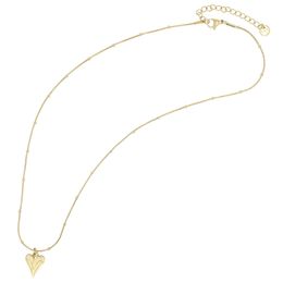 Adelia&acute;s Kette ohne Anh&auml;nger ADELIA&acute;S "Damen Halskette mit Anh&auml;nger &ndash; Herz aus Edelstahl", gold, Halsketten, Damen, 48cm, Edelstahl, Ein stilvolles Geschenk f&uuml;r besondere Momente