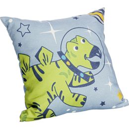Dekokissen Paidi "in 40x40 cm, Baumwolle, verschiedene Motive", blauer planet, gemustert, B:40cm H:10cm L:40cm, Baumwolle, Polyester, Dekokissen_Sitzkissen_Kissenh&uuml;llen, Zierkissen mit F&uuml;llung, abnehmbarer und waschbarer Bezug