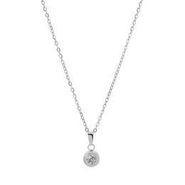 Adelia&acute;s Kette ohne Anh&auml;nger ADELIA&acute;S "Damen Halskette mit Anh&auml;nger &ndash; aus Edelstahl", silber, Halsketten, Damen, 43cm, Edelstahl, Perfekt als Geschenk zum Valentinstag