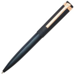 Kugelschreiber Festina "Prestige, FWS4107/N", blau (dunkelblau, ros&eacute;goldfarben), Stifte, Metall, inkl. Etui,Geschenkidee,Mine wechselbar, Drehmechanik, Damen, Herren