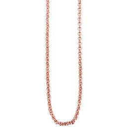 Adelia&acute;s Kette ohne Anh&auml;nger ADELIA&acute;S "Unisex Halskette &ndash; Erbskette aus Edelstahl 45+5", gold, Halsketten, Damen, 50cm, Edelstahl, Ideal als Geschenk zum Geburtstag