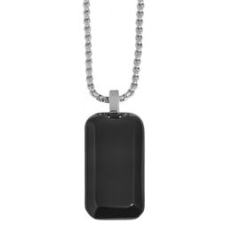 Adelia&acute;s Kette mit Anh&auml;nger ADELIA&acute;S "Unisex Edelstahl Halskette mit Anh&auml;nger", schwarz, Halsketten, Damen, unbekannt, Edelstahl