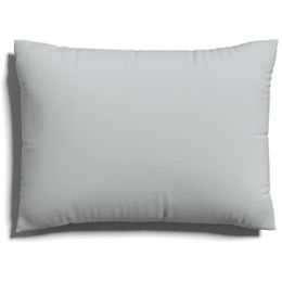 Kissenbezug Schlafgut "EASY JERSEY Kissenh&uuml;lle 100% Baumwolle, weicher Edel-Jersey, b&uuml;gelfrei", grau (grau light), B:70cm L:90cm, Jersey, Obermaterial: 100% Baumwolle, Kissenbez&uuml;ge, Kissenbezug, mit farblich angepasstem Rei&szlig;verschluss, pflegeleicht, formstabil