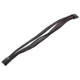 Adelia&acute;s Armband ADELIA&acute;S "Unisex Armband &ndash; Lederarmband aus Leder mit Tigerauge 23 cm", schwarz, Armb&auml;nder, Damen, 23cm, Leder, Armband, Zum Verschenken an Menschen, die Ihnen am Herzen liegen