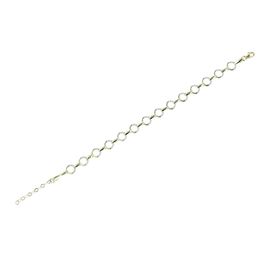 Adelia&acute;s Armband ADELIA&acute;S "Damen Armband aus 333 Gold mit Zirkonia 17 cm", gold, Armb&auml;nder, Damen, 17cm, Armband, Ein kleines Geschenk mit gro&szlig;er Wirkung