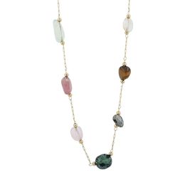 Adelia&acute;s Kette mit Anh&auml;nger ADELIA&acute;S "Damen Edelstahl Halskette mit Anh&auml;nger unbekannt cm", gold, Halsketten, Damen, unbekannt, Edelstahl