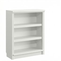Standregal OTTO HOME "Soeren Regal B&uuml;cherregal B/T/H: 80/29/97 cm", cremewei&szlig;, B:80cm H:97cm T:29cm, Massivholz, Regale, Standregal, massive Kiefer, FSC-zertifiziert