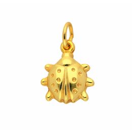 Adelia&acute;s Kettenanh&auml;nger ADELIA&acute;S "Anh&auml;nger Marienk&auml;fer 585 Gold ( 14K ) &ndash; Goldanh&auml;nger Marienk&auml;fer", gold, Schmuckanh&auml;nger, M&auml;dchen, Gold, Kettenanh&auml;nger, Goldanh&auml;nger Marienk&auml;fer