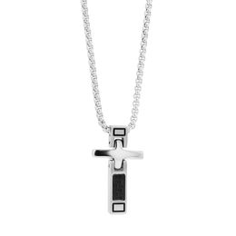 Adelia&acute;s Kette ohne Anh&auml;nger ADELIA&acute;S "Unisex Halskette mit Anh&auml;nger &ndash; Kreuz aus Edelstahl", silber, Halsketten, Damen, 60cm, Edelstahl, Sch&ouml;ne Geschenkidee zum Muttertag