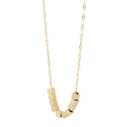 Adelia&acute;s Kette ohne Anh&auml;nger ADELIA&acute;S "Damen Halskette mit Anh&auml;nger &ndash; aus Edelstahl", gold, Halsketten, Damen, 48cm, Edelstahl, Ideal als Geschenk f&uuml;r besondere Anl&auml;sse