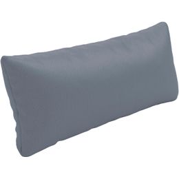 Sit & More Polsterauflage SIT & MORE "Morris", bunt (graublau), B:65cm H:25cm T:10cm, Polsterauflagen, Polsterauflage, wahlweise als Set erh&auml;ltlich