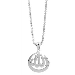 Adelia&acute;s Kette mit Anh&auml;nger ADELIA&acute;S "Damen Edelstahl Halskette mit Anh&auml;nger", silber, Halsketten, Damen, unbekannt, Edelstahl