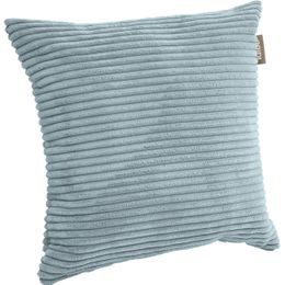 Dekokissen Paidi "Cord in verschiedenen Ausf&uuml;hrungen, Polyester, 60/40x40 cm", dusty blau, unifarben, B:40cm H:10cm L:40cm, Polyester, Dekokissen_Sitzkissen_Kissenh&uuml;llen, Zierkissen mit F&uuml;llung, abnehmbarer und waschbarer Bezug