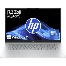 HP Notebook "OmniBook 3 17-dg0055ngx", glacier silber, 8 GB RAM 512 GB SSD, Core 5, Windows 11 Home, Notebooks