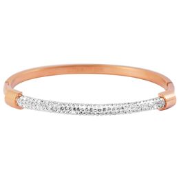 Adelia&acute;s Armreif ADELIA&acute;S "Damen Armband &ndash; Armreif aus Edelstahl &Oslash; 5,5 cm cm", silber, Armb&auml;nder, Damen, 5,5cm, Edelstahl, Armreif, Ideal zum Verschenken &ndash; schlicht und stilvoll