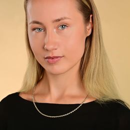 Adelia&acute;s Kette ohne Anh&auml;nger ADELIA&acute;S "Unisex Halskette &ndash; Kordelkette aus Edelstahl 50 cm", silber, Halsketten, Damen, 50cm, Edelstahl, Sch&ouml;ne Geschenkidee zum Geburtstag