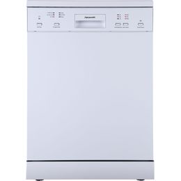 Hanseatic Standgeschirrsp&uuml;ler "HG6085D137609HW", Energieeffizienz: D (A-G), wei&szlig;, B:59,8cm H:84,5cm T:60cm, Geschirrsp&uuml;ler, inkl. 3 Jahre Herstellergarantie