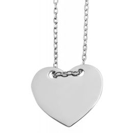 Adelia&acute;s Kette mit Anh&auml;nger ADELIA&acute;S "Damen 925 Silber Halskette mit Anh&auml;nger Herz unbekannt cm", silber (silber, herz), Halsketten, Damen, unbekannt, Silber 925 (Sterlingsilber)