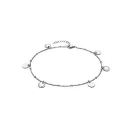 Fu&szlig;kette Liebeskind Berlin, edelstahlfarben, Fu&szlig;ketten, Damen, Edelstahl, gl&auml;nzend