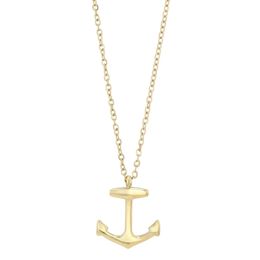 Adelia&acute;s Kette ohne Anh&auml;nger ADELIA&acute;S "Unisex Halskette mit Anh&auml;nger &ndash; aus Edelstahl", gold, Halsketten, Damen, 50cm, Edelstahl, Ein Geschenk, das Freude macht