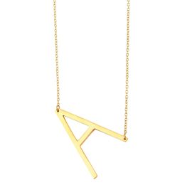 Adelia&acute;s Kette ohne Anh&auml;nger ADELIA&acute;S "Damen Halskette mit Anh&auml;nger &ndash; Buchstabe aus Edelstahl", gold, Halsketten, Damen, 48cm, Edelstahl, Ein stilvolles Geschenk f&uuml;r besondere Momente