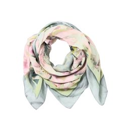 Modetuch Betty Barclay "Damen mit Aufdruck", Damen, Gr. ACC, mint, ros&eacute;, Polyester, Modet&uuml;cher