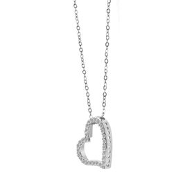 Adelia&acute;s Kette ohne Anh&auml;nger ADELIA&acute;S "Damen Halskette mit Anh&auml;nger &ndash; Herz aus 925 Silber", silber, Halsketten, Damen, 45cm, Silber 925 (Sterlingsilber), Zum Verschenken an Menschen, die Ihnen am Herzen liegen