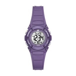 Chronograph Skechers "Rosita", lila, Armbanduhren, Damen, Chronograph, Quarzuhr, Armbanduhr, Damenuhr, digital, Tag, Wochentag, Beleuchtung