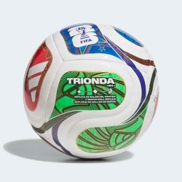 Fu&szlig;ball adidas Performance "WC MINI+" Gr. 1,5, wei&szlig;, royal blau, solar blau, power rot, B&auml;lle, 1,5, 0,4 g, WM, B:22,3cm H:17,3cm T:22cm