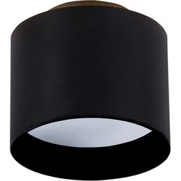 N&auml;ve N&Auml;VE LED Deckenspot "Trios", schwarz, 1, &Oslash; 10cm H: 9cm, 1 Stk., Leuchten, Strahler: unten/oben/unten+oben, schwarz, LED Deckenspot